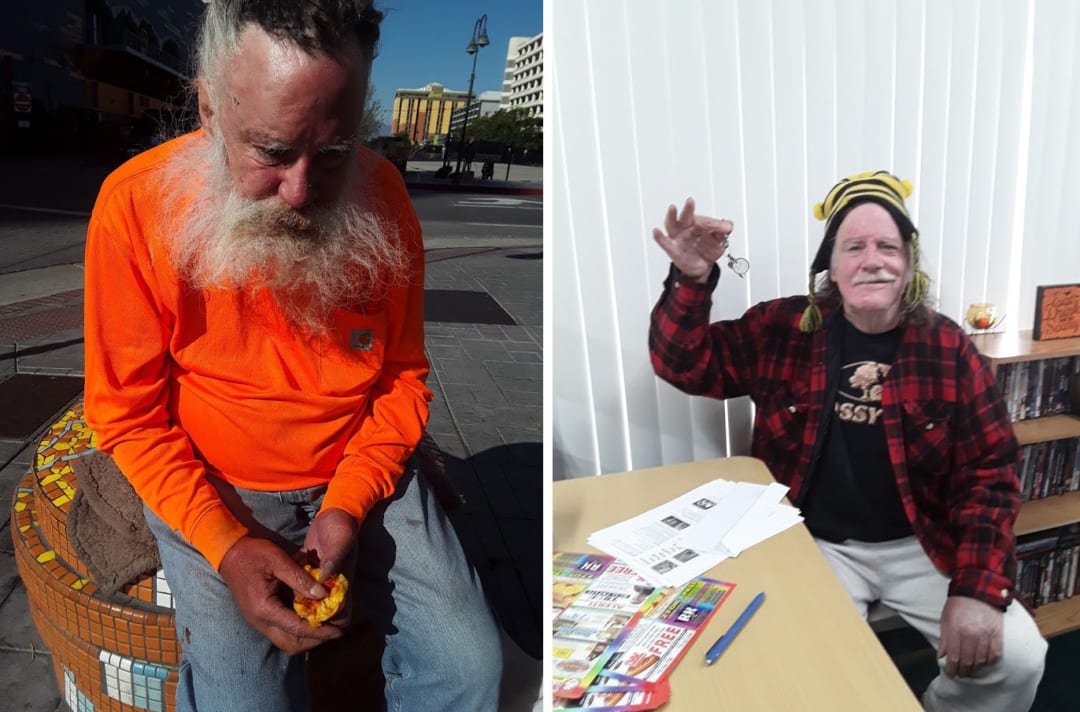 How the Downtown Reno Partnership helped a man find a home for Christmas