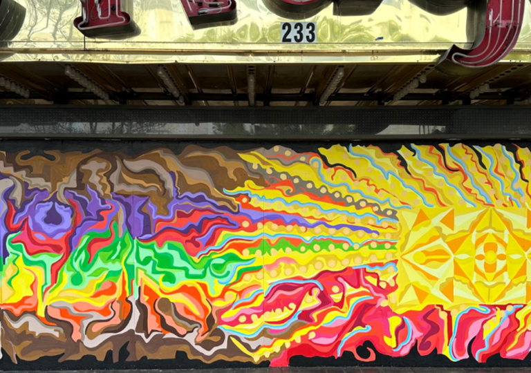 Second Storefront Beautification Program Mural Underway on Former ...